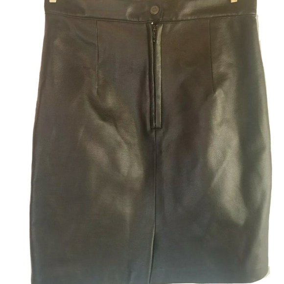 Neutral Zone | Skirts | Vintage Neutral Zone Faux Leather Skirt | Poshmark